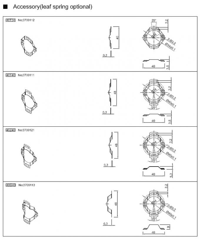 KN40 Thin Micro Rotary Encoder Thickness 20mm 2048 Resolution Line ...