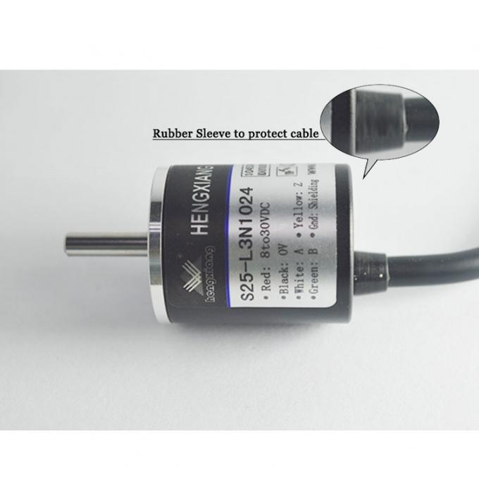 Super Small S25 Miniature Rotary Encoder 30mm Thickness 5000rpm