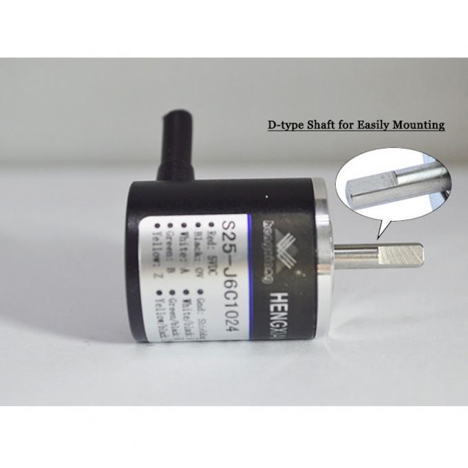 Super Small S25 Miniature Rotary Encoder 30mm Thickness 5000rpm