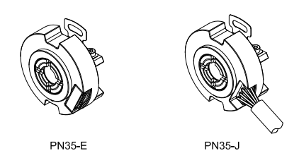 PN35 Ultra Thin Motor Rotary Encoder Outer Diameter 35mm
