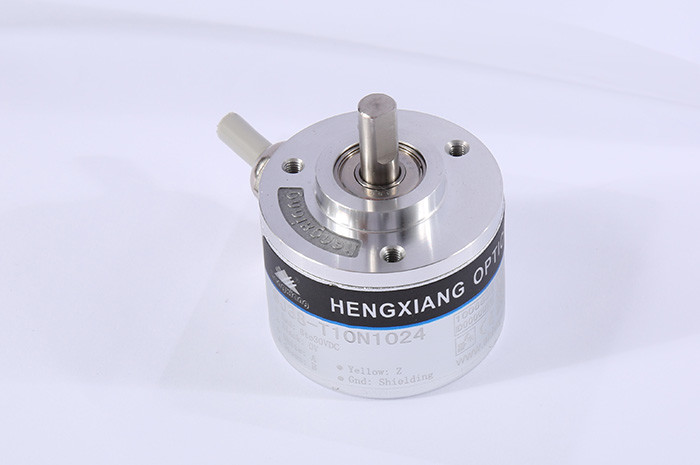 Metal Mechanical Rotary Encoder , SJ38 2048 Ppr Absolute Single Turn Encoder 11 Bits