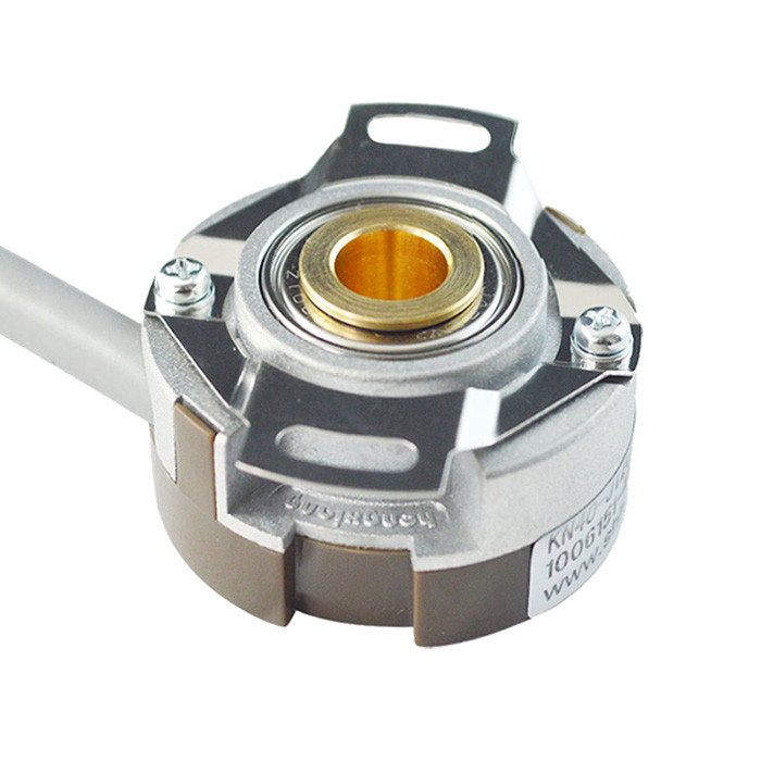 Hollow Shaft Cone Hole Miniature Rotary Encoder 5000 Ppr Taper Shaft 9 ...