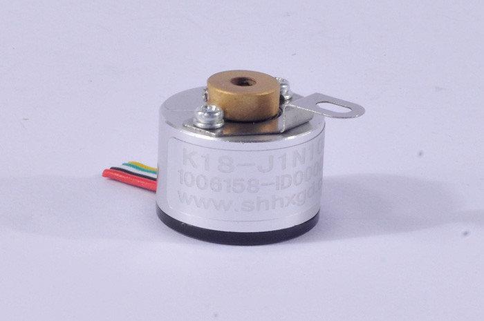 Mini Size Hollow Shaft Encoder , K18 Incremental Rotary Encoder 500 ...